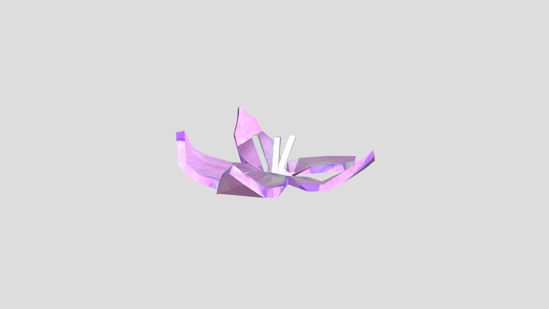 Purple-flower - Download Free 3D model by Maf'j Alvarez (@blujay ...