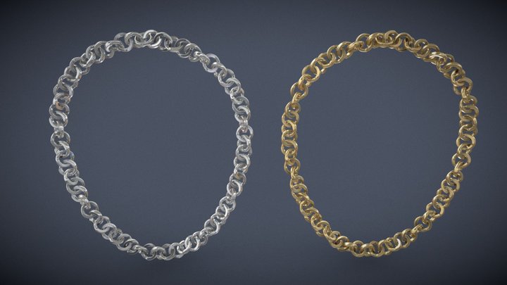 Neckchain 3D models - Sketchfab