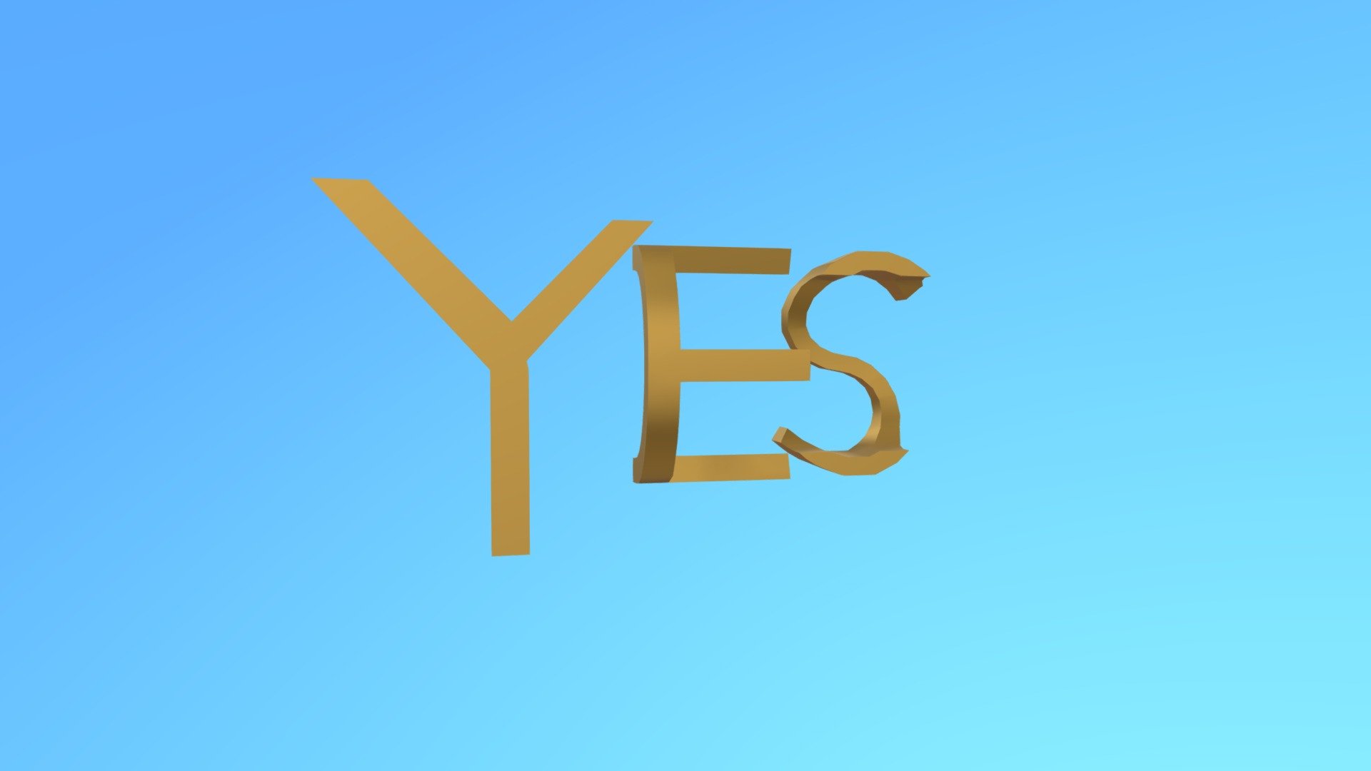 Yes No - Download Free 3D model by tsutomu.saito [8807237] - Sketchfab