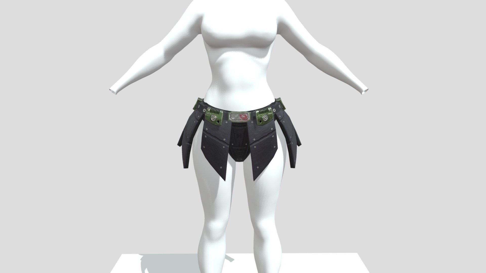 Avatall Eve Armor Pelvis Rino - Buy Royalty Free 3D model by pocolov ...