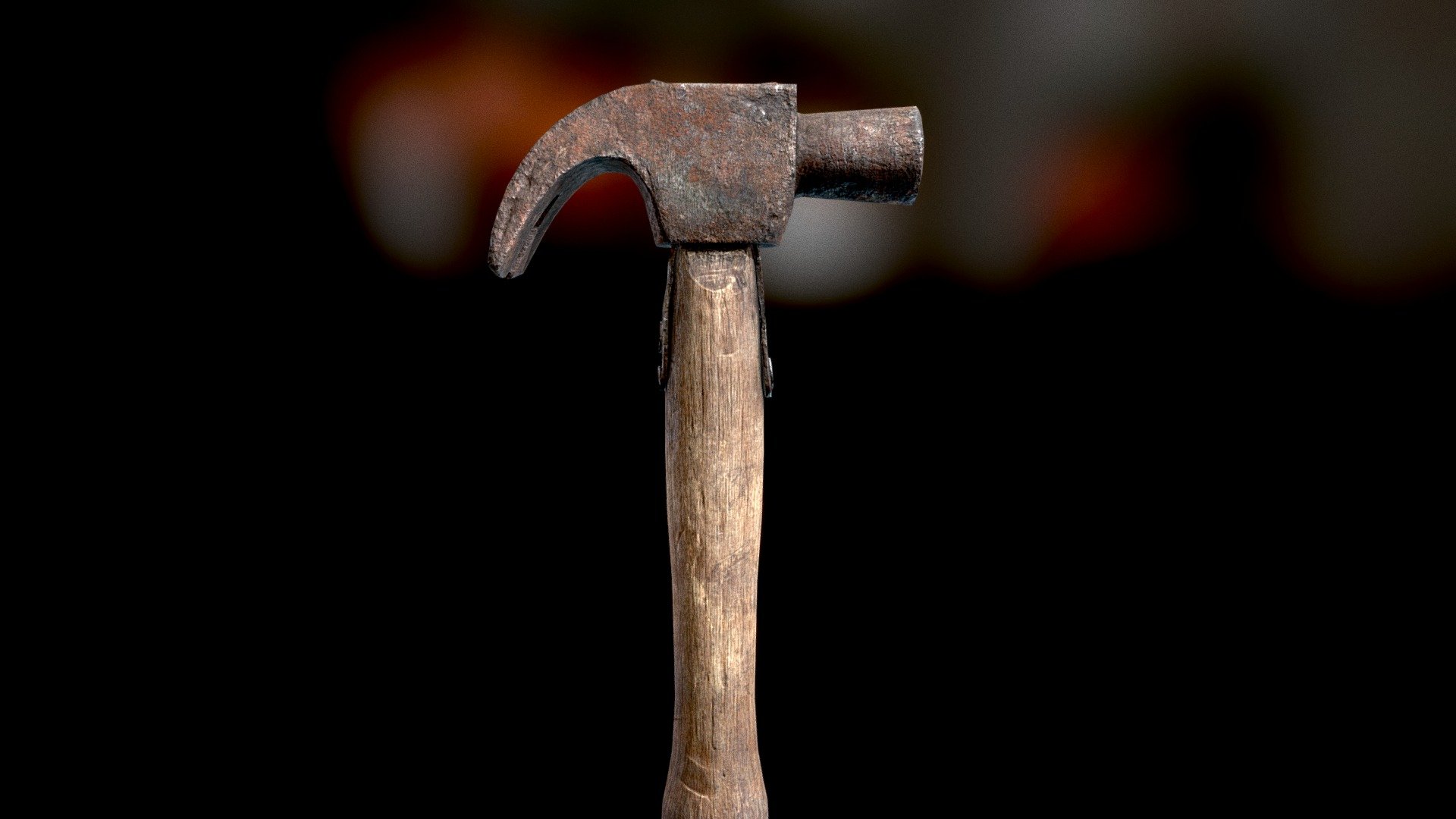 Old Hammer - 3D model by Stanley (@querido.gambi) [8807a9b] - Sketchfab