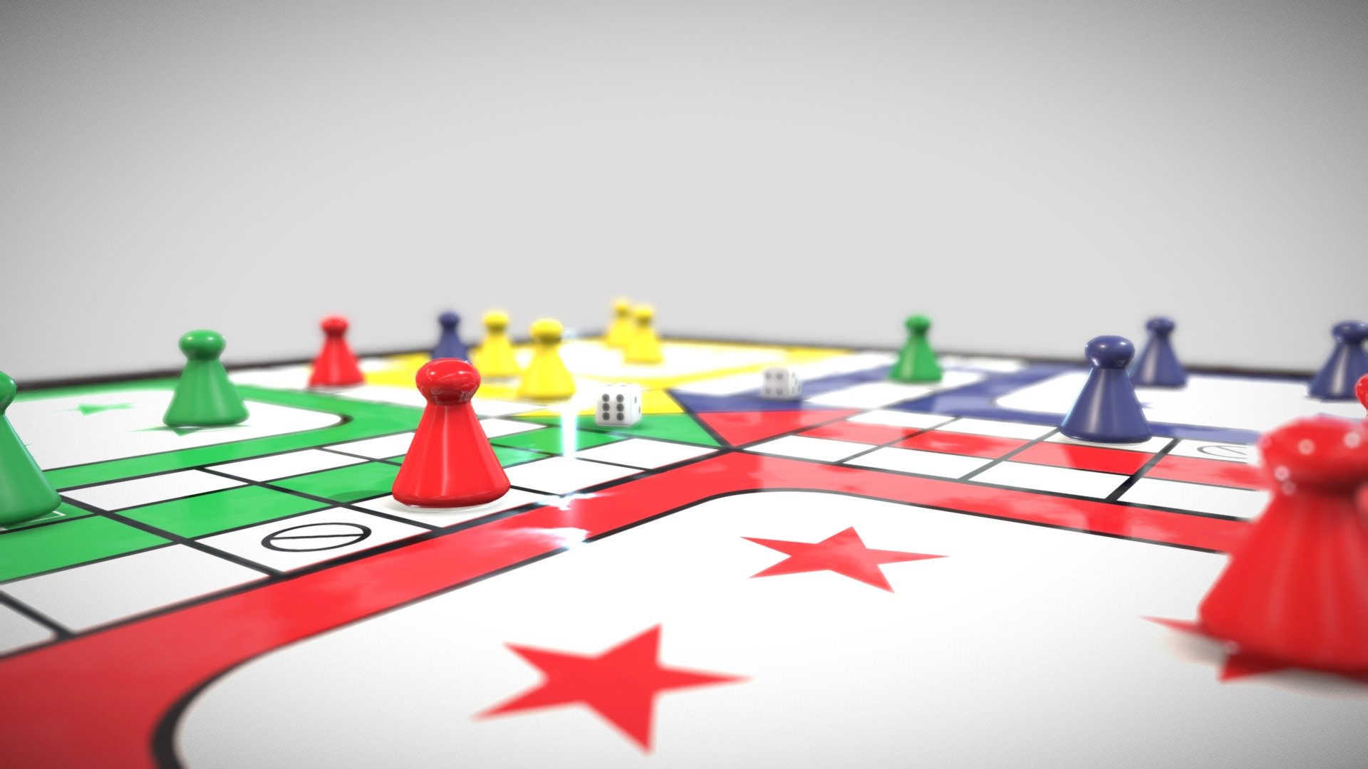 3D Ludo Adventure: Roll into a Vibrant World! - Download Free 3D model ...
