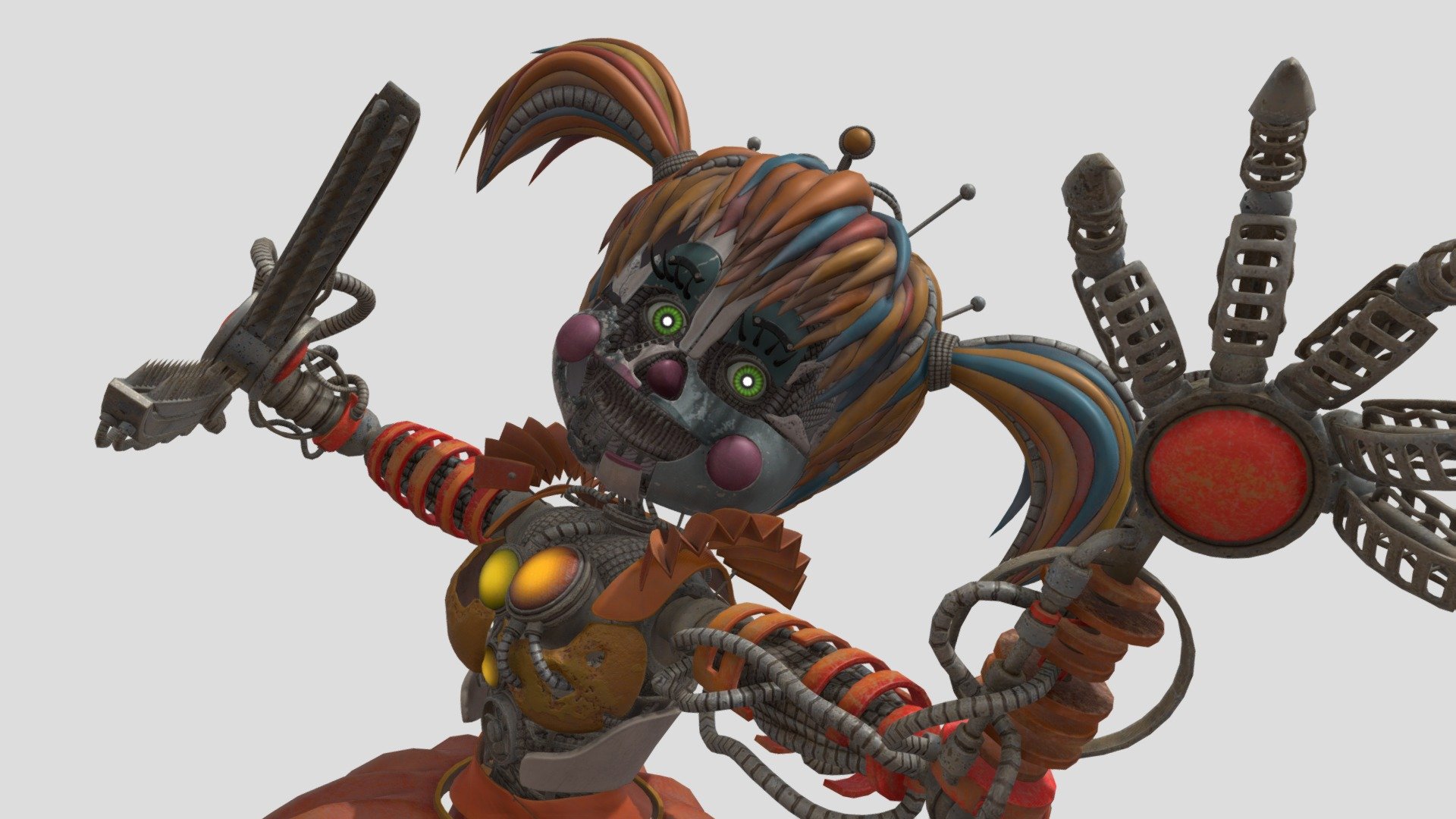 FNAF: Help Wanted 2 | Scrapbaby - Download Free 3D model by Xoffly ...
