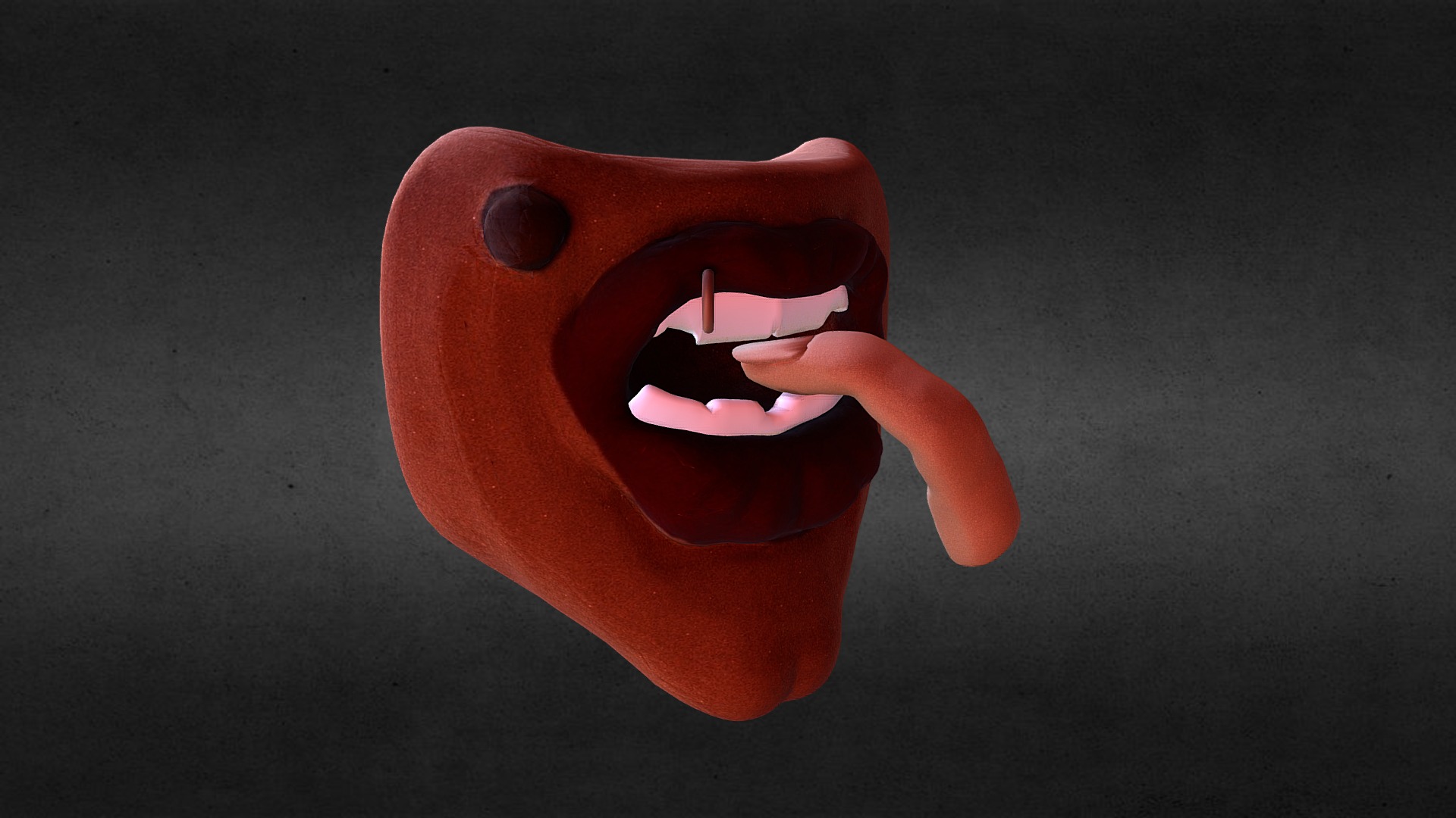 Mysterious face - 3D model by NaN_4aki (@NaN4aki) [880d3d1] - Sketchfab