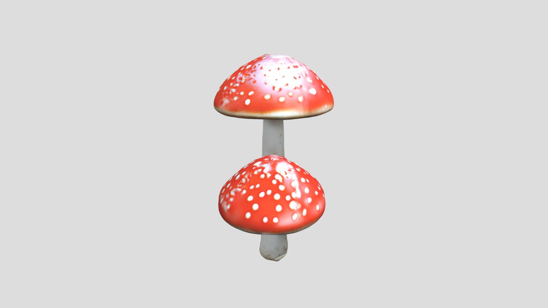 A mushroom model generated by AI - Download Free 3D model by TripoAI ...