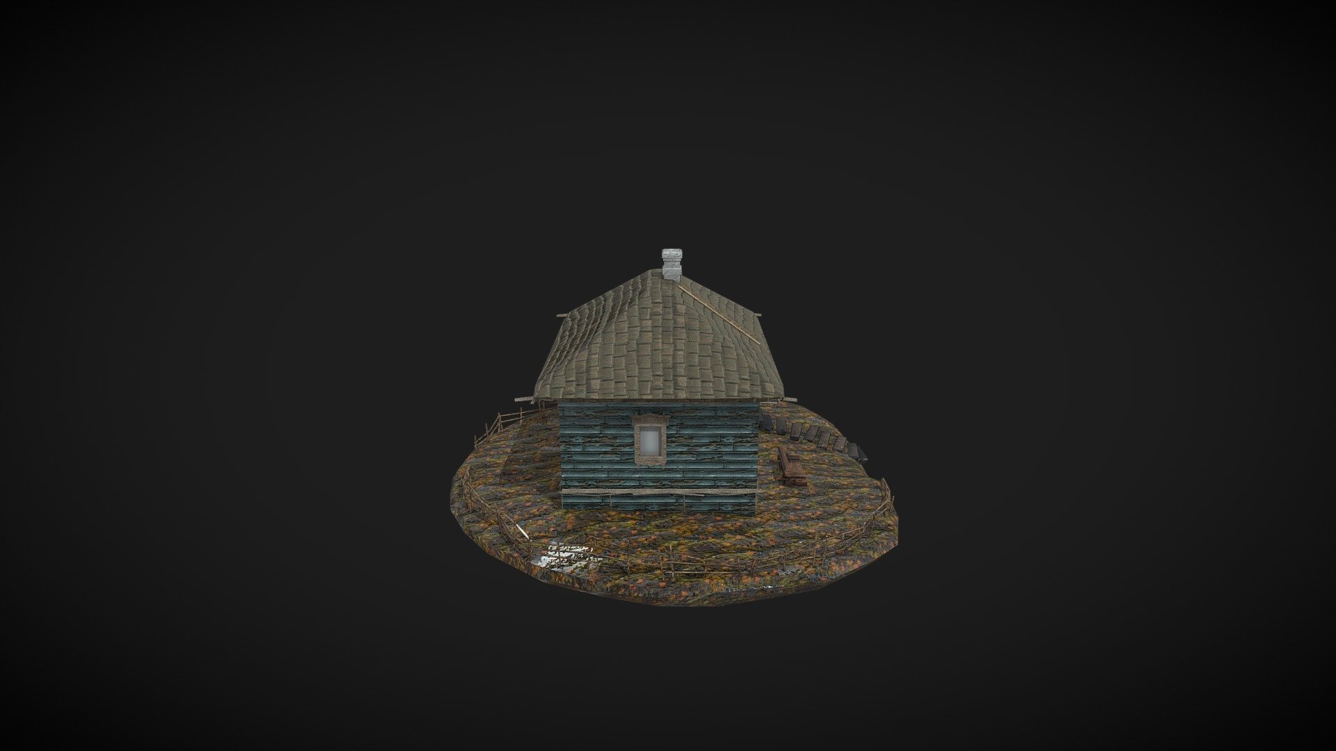 Forest House Lowpoly - 3D model by JVS RISHIKESH (@RISHIKESH-PORTFOLIO ...