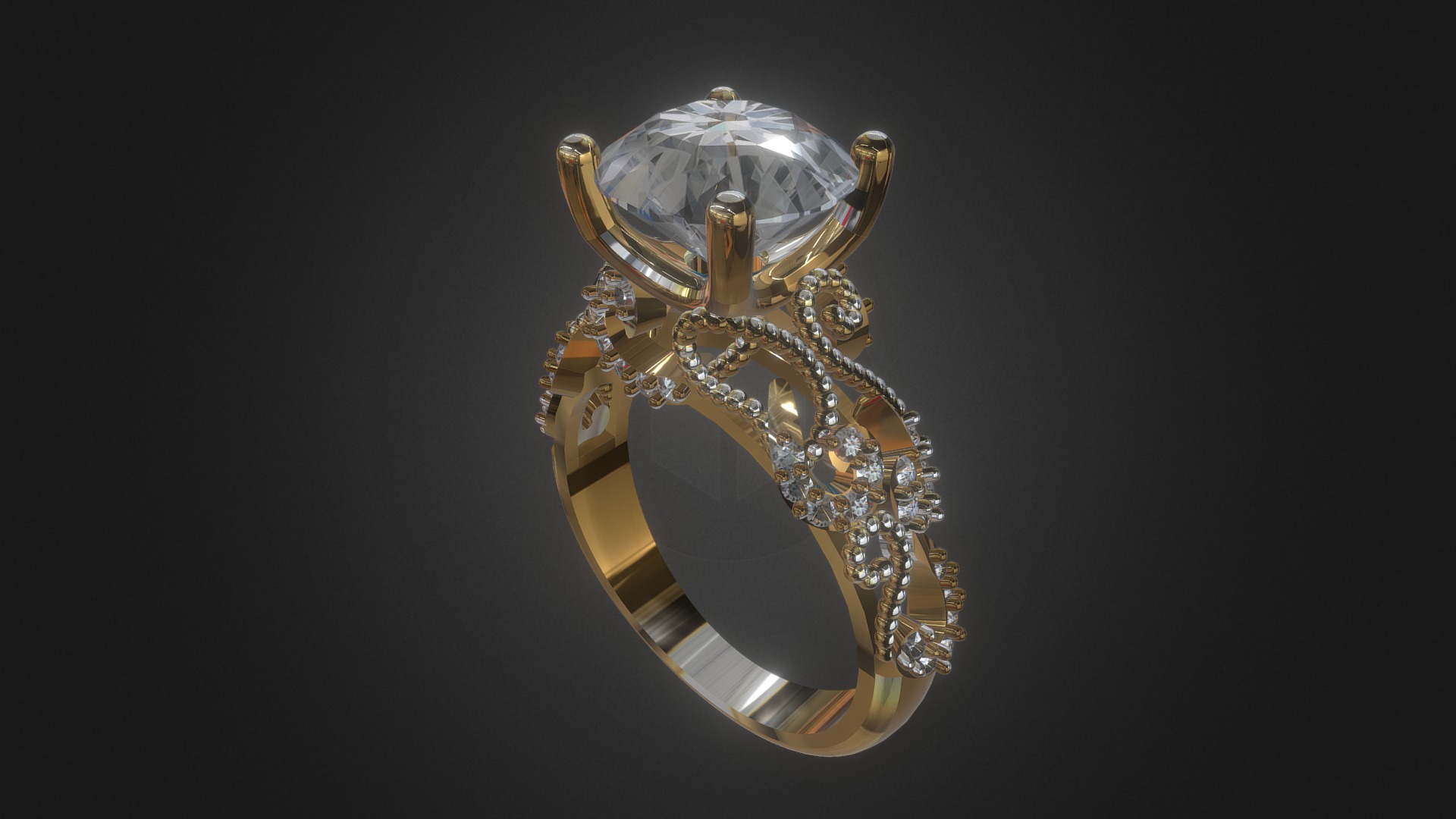 Dream Ring - 3D model by khattab.go [880ebbb] - Sketchfab