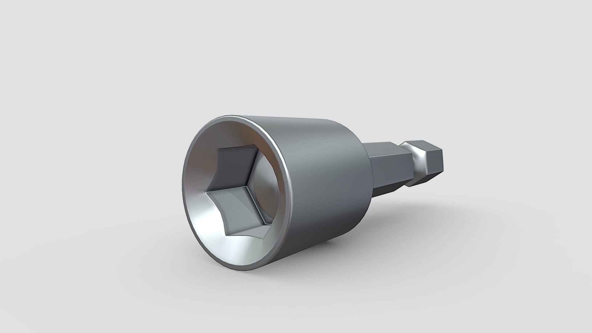8 x 65mm Magnetic Hex Socket - 3D model by Engineering Edge (Singapore ...