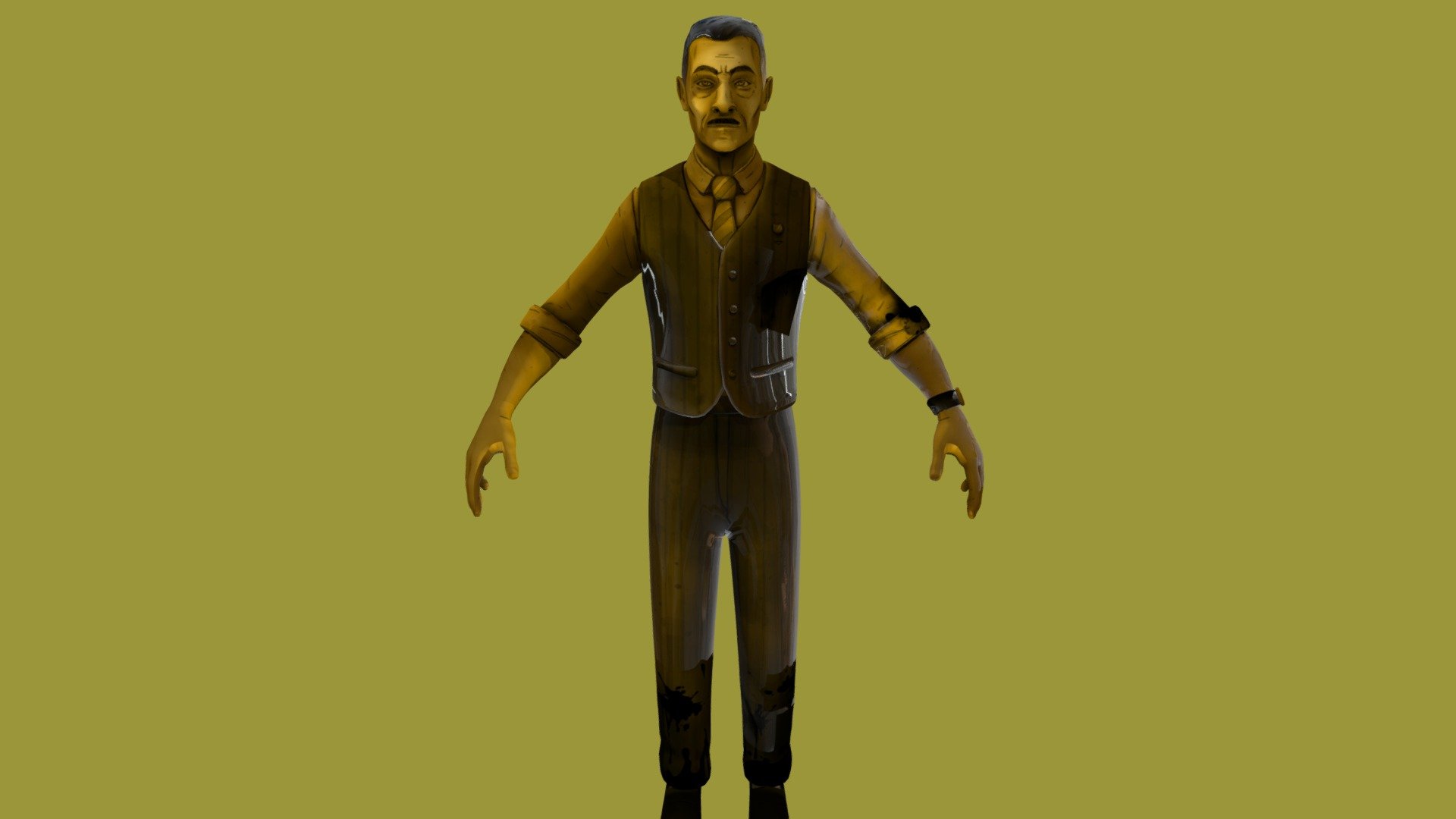 Joey Drew Bendy And The Dark Revival - Download Free 3D model by ...