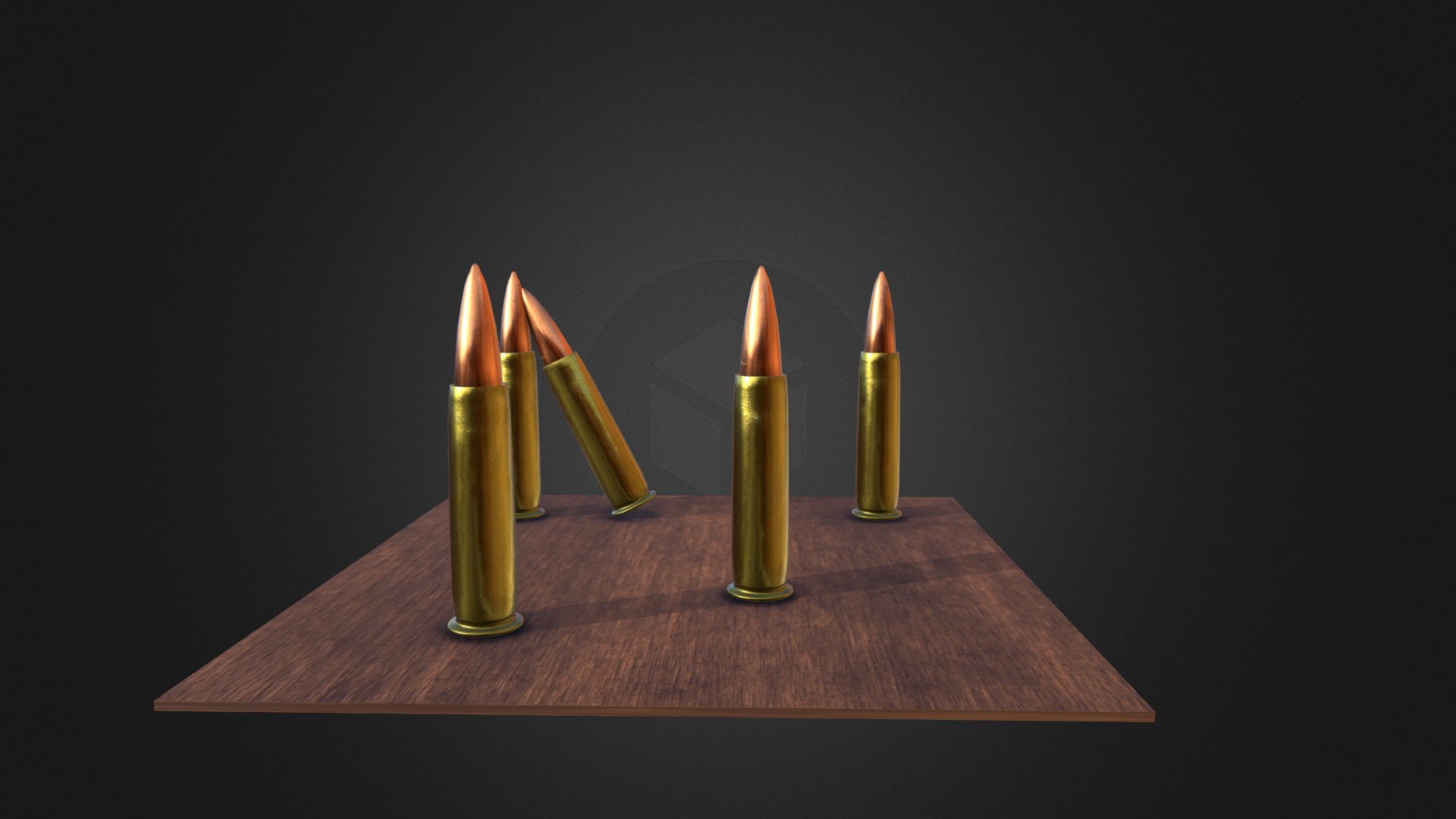 7.62 Bullets - 3D model by Abdelmohsen.Ahmed [880f30f] - Sketchfab