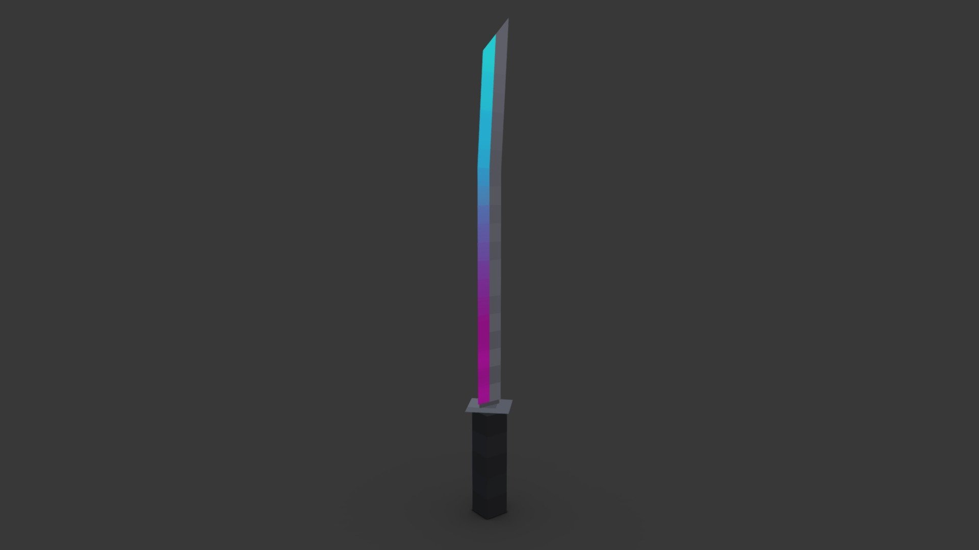 Minecraft Katana - 3D model by Zhekca [8811e3a] - Sketchfab