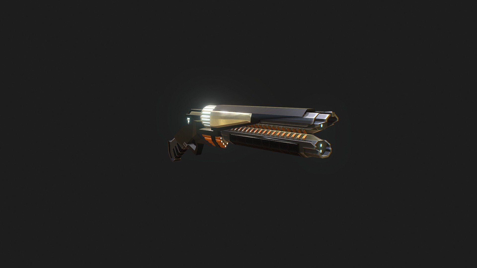 Rail Gun - 3D model by Alek (@alekibutt) [8812f61] - Sketchfab