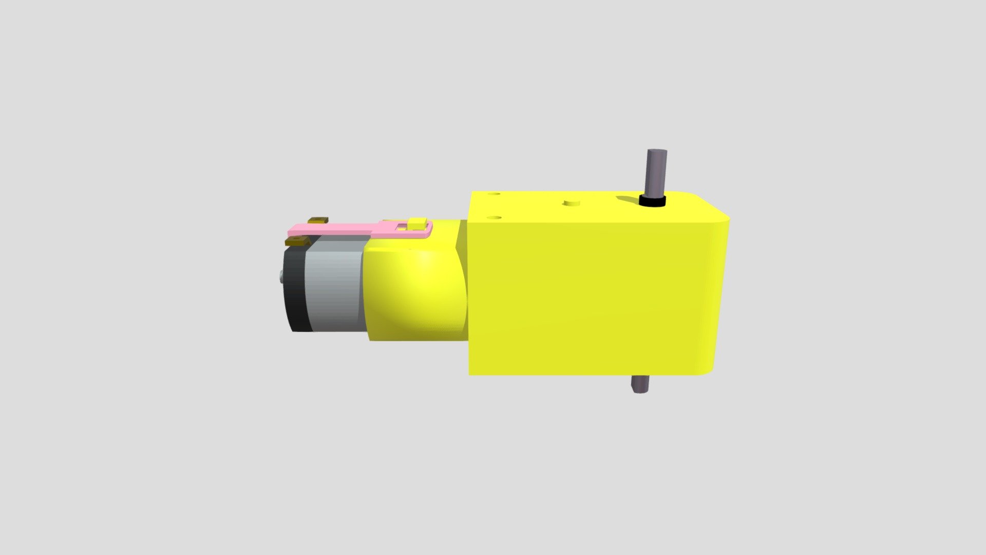 BO (Battery Operated) Motor - Download Free 3D model by ...