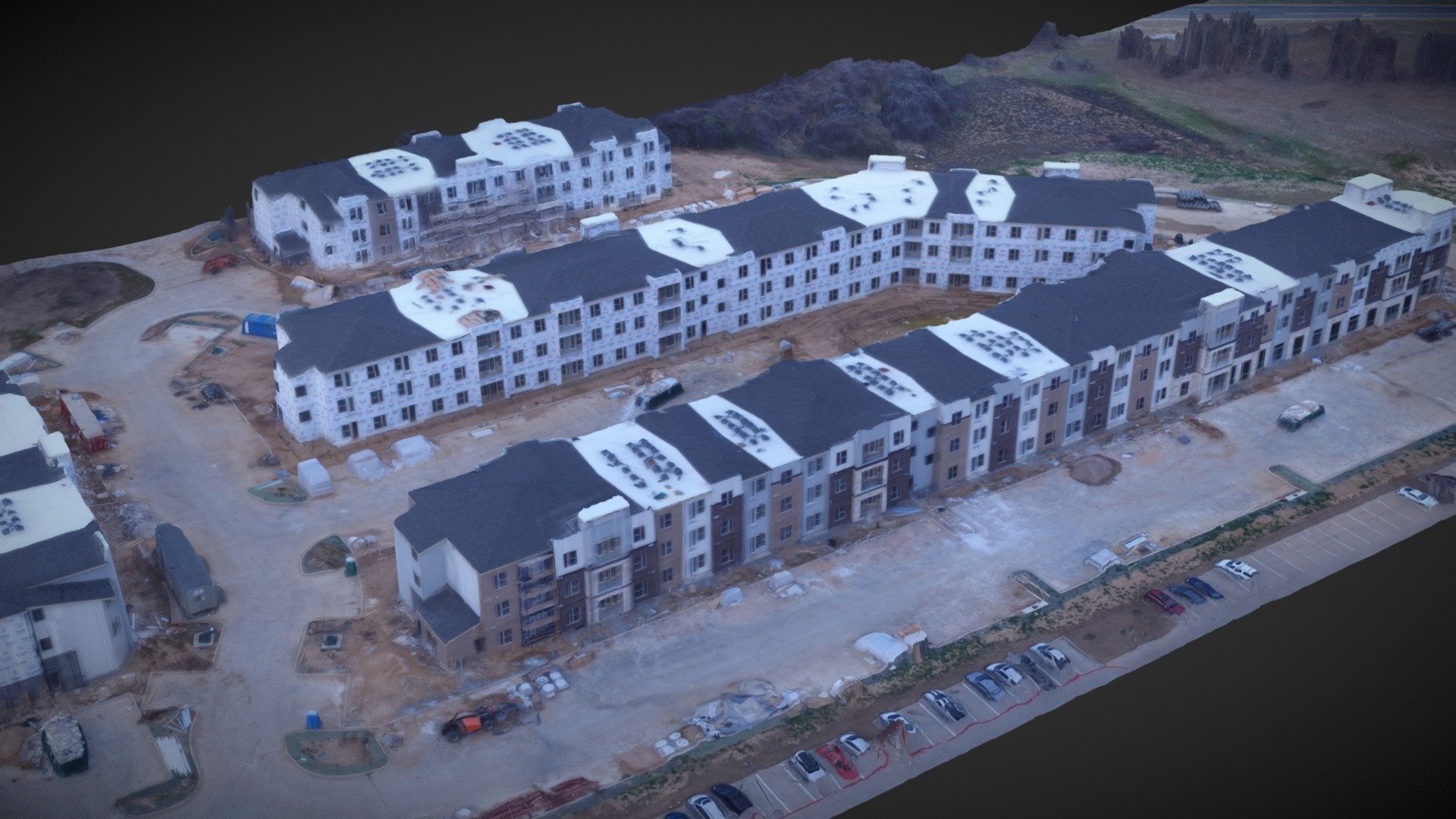 Apartment Construction Progress - 3D model by txDroneCo [8814731 ...