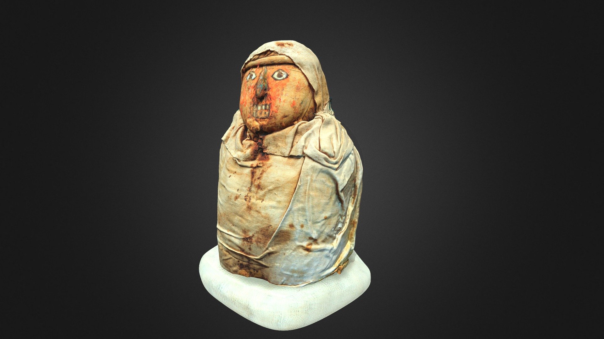 Fardo funerario de la cultura Wari - Download Free 3D model by ...