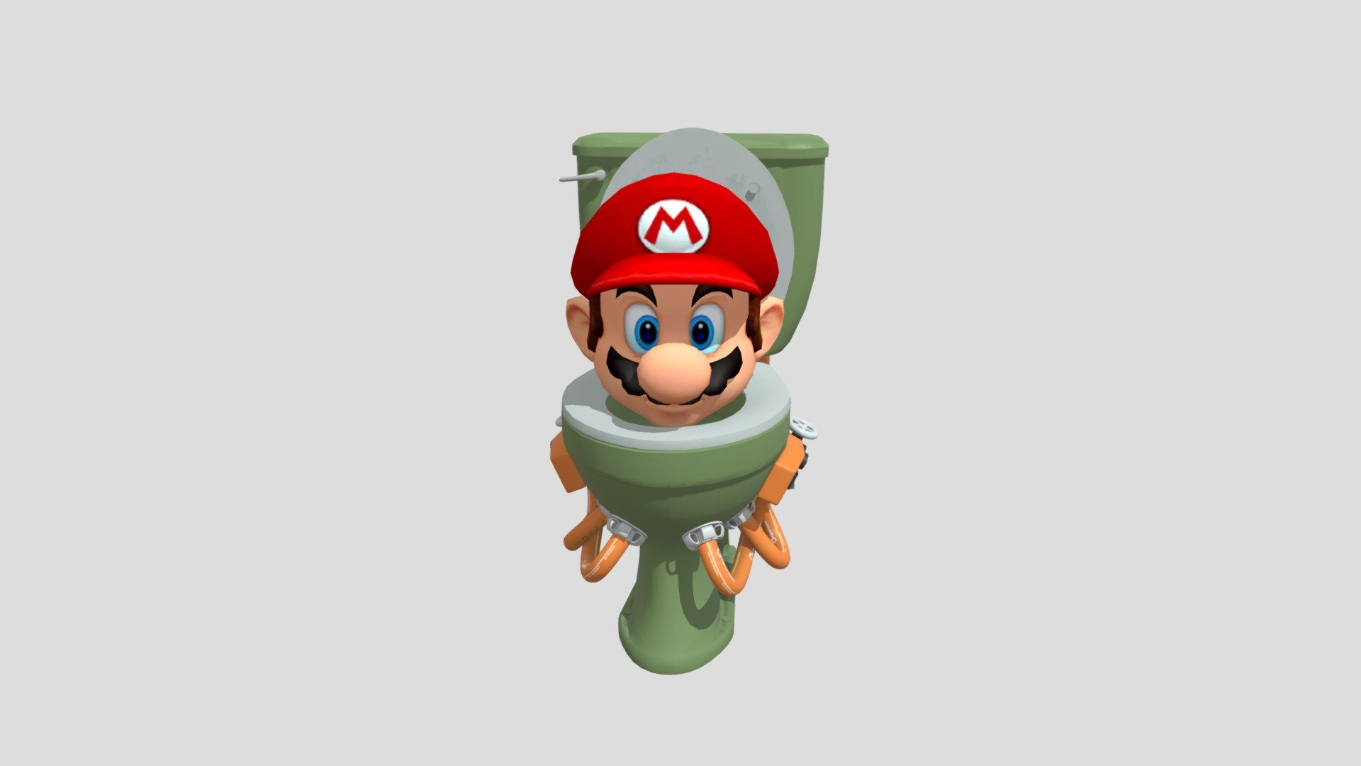 Skibidi Mario - Download Free 3D model by danigamer495channel [8815b9a ...
