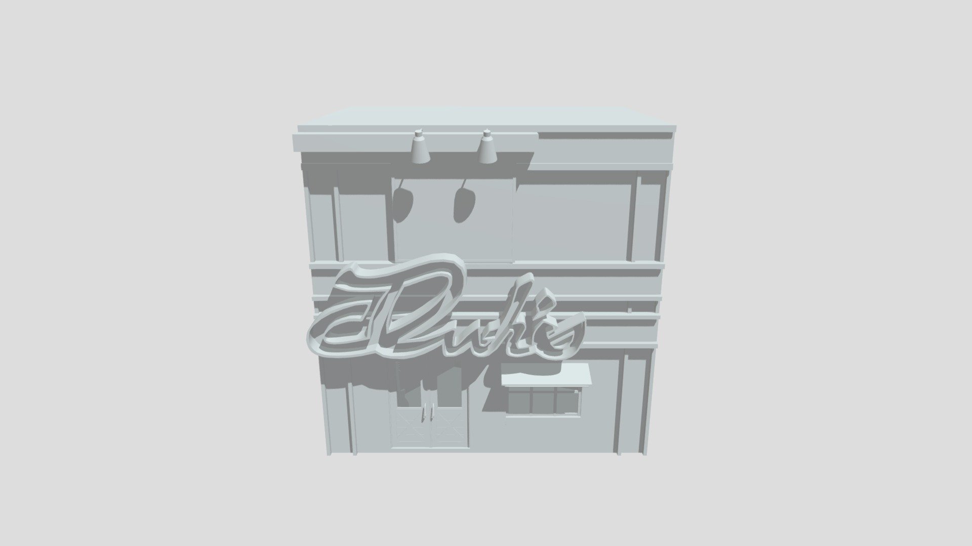 Recreating Inkopolis Sq: Shella Fresh - 3D model by penguincoco ...