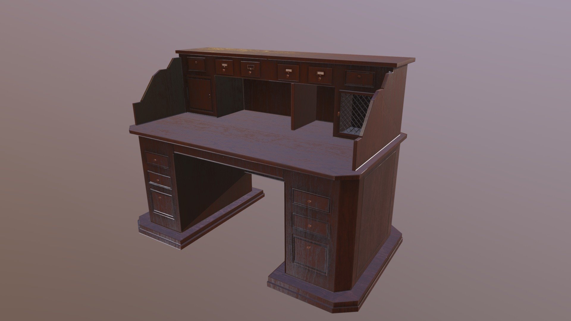 bureau - Download Free 3D model by korolevalidia (@korolevalidia213 ...