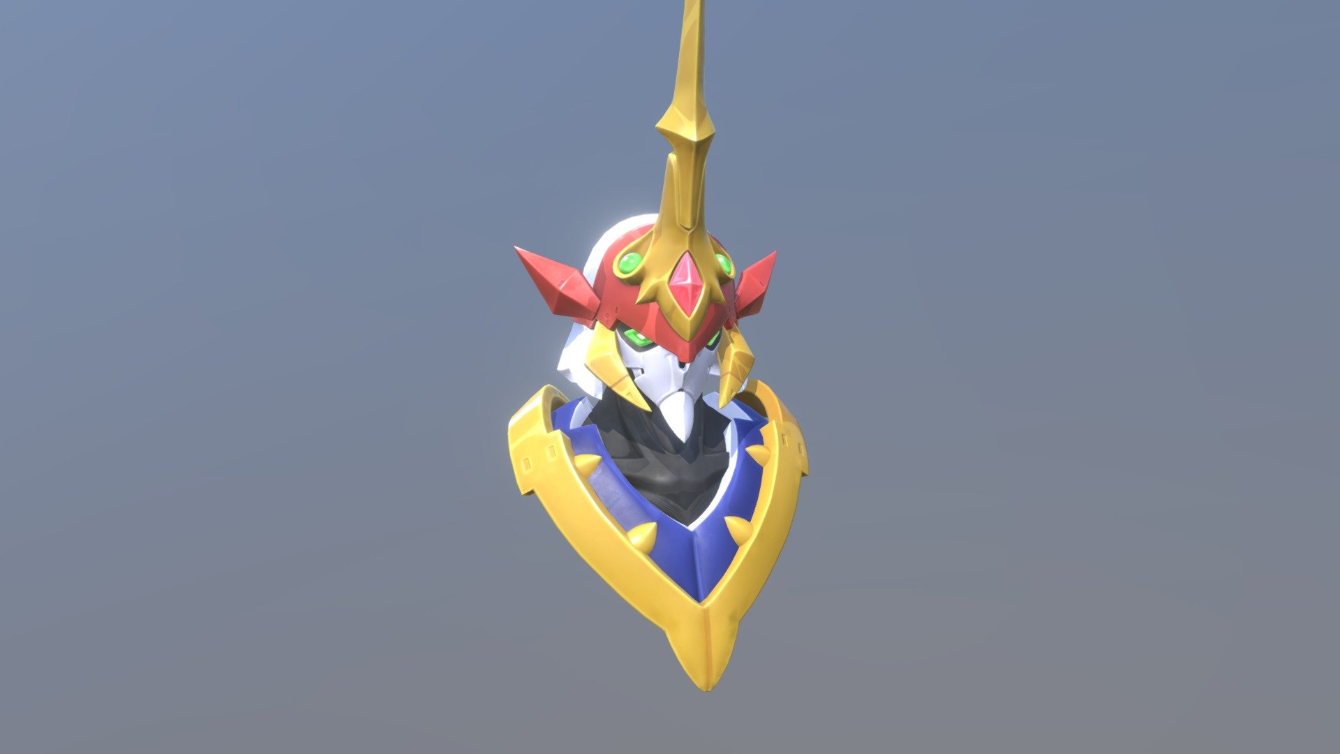 Kaiser Fire - Fanart - 3D model by alvarogode [8817ab9] - Sketchfab