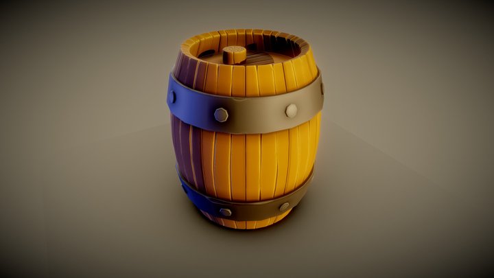 Barrel 3D models - Sketchfab