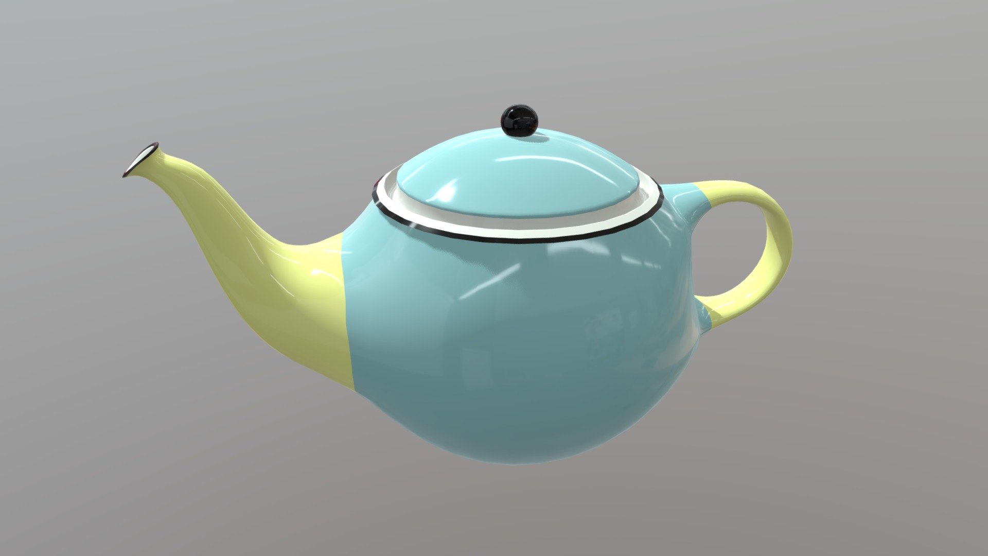TEAPOT Tea Party: Teapot - 3D model by elenanimation [8818c86] - Sketchfab