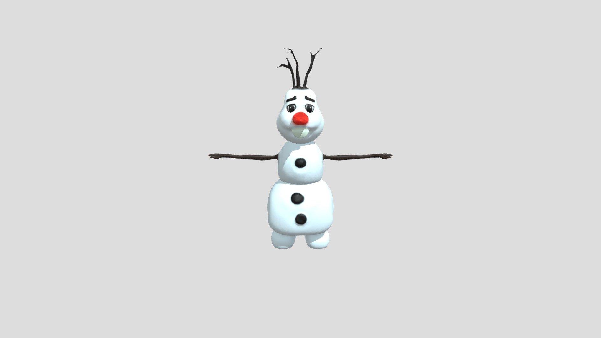 OLAF - 3D model by Overhaulpanter [8818dae] - Sketchfab