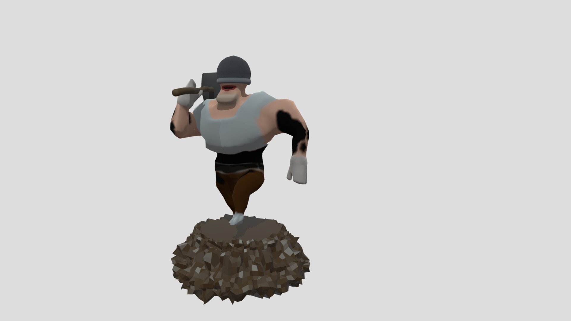 3D Character - Giga-Knight - Download Free 3D model by Almuadzer ...