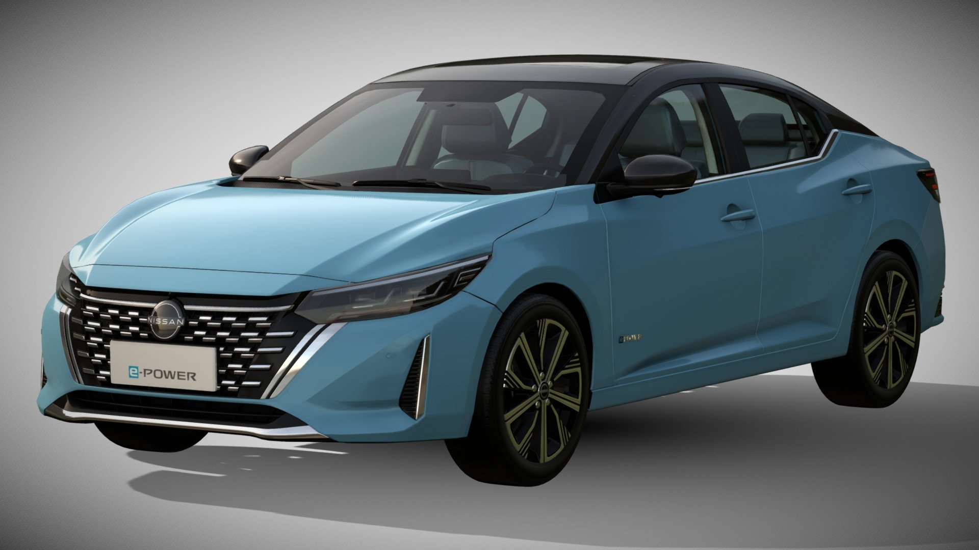 2024 Nissan Sylphy E-POWER Hybrid - Download Free 3D model by Ddiaz ...