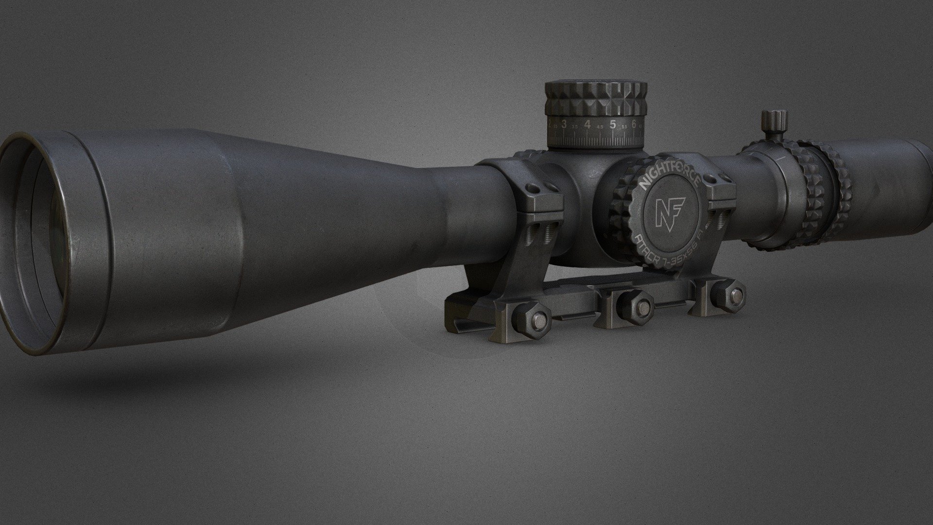 Nightforce ATACR 7-35x56 F1 - Download Free 3D model by suspensy ...
