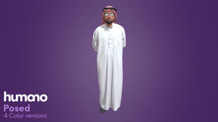 Thobe 3D models - Sketchfab