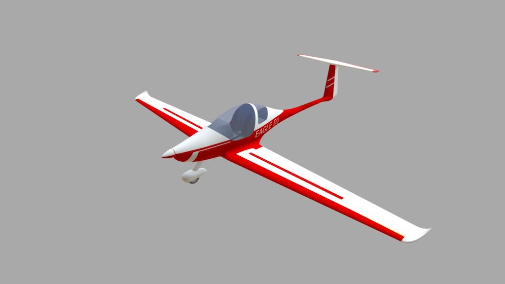 Aircraft test - 3D model by luka Žgavec (@lukazgavec) [881dd36] - Sketchfab
