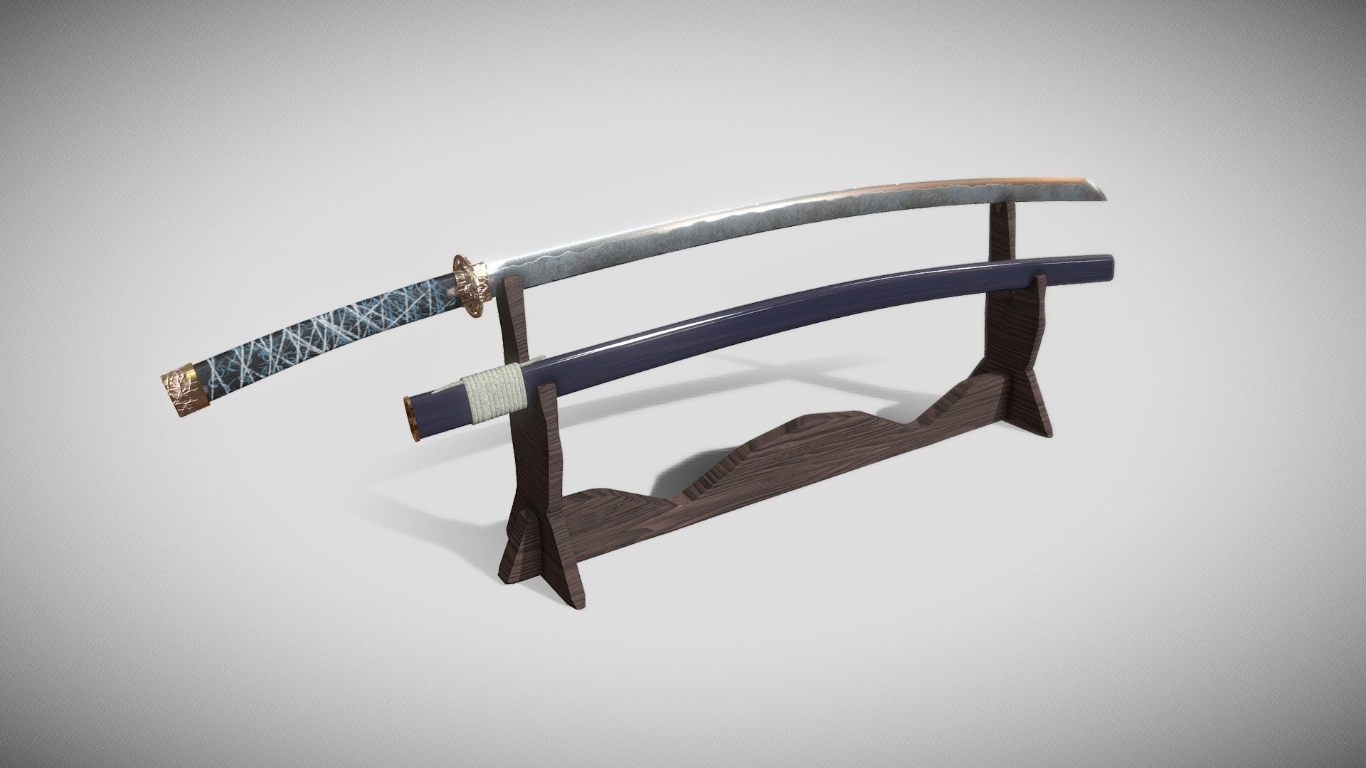 Katana - Download Free 3D model by Elbolillo (@Elbolilloduro) [881e137 ...