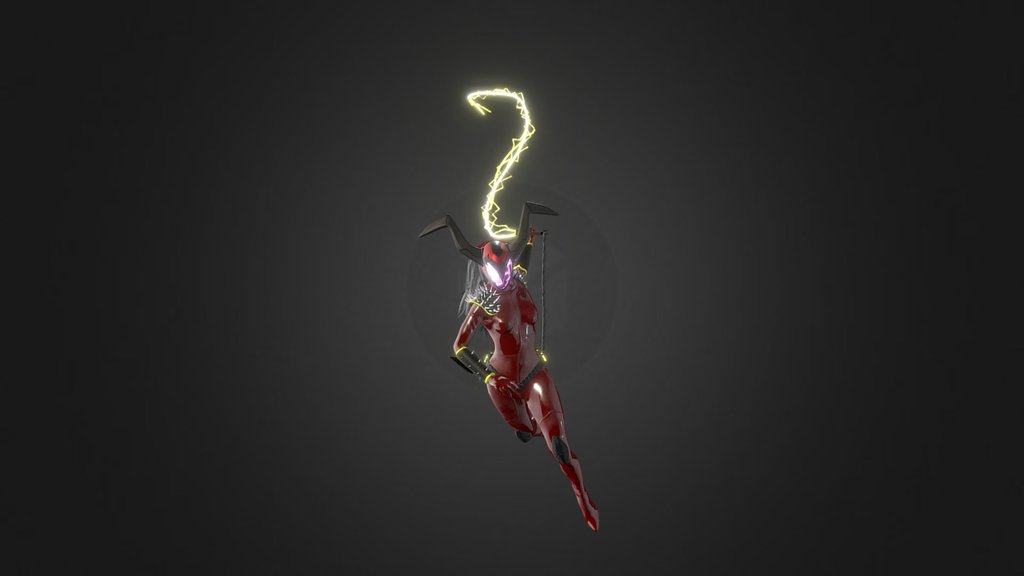 Armored Aneta - 3D model by zidan.sheabar [881e49b] - Sketchfab