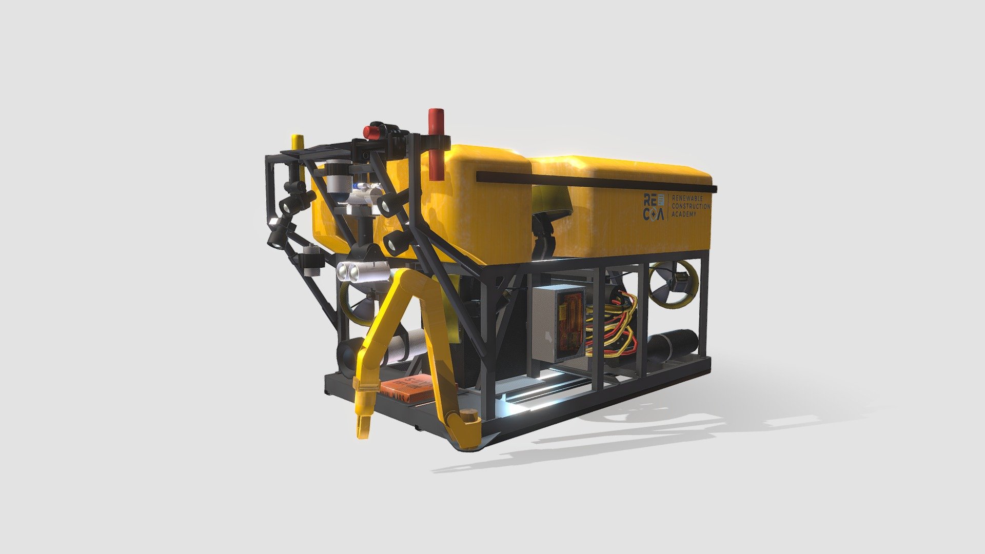 ROV - 3D model by eugeniesu [881e995] - Sketchfab