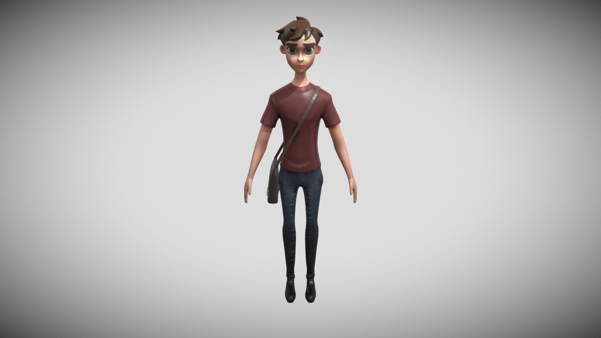 Character Texturing Study - 3D model by Fatma.Hussein1 [881eae2 ...