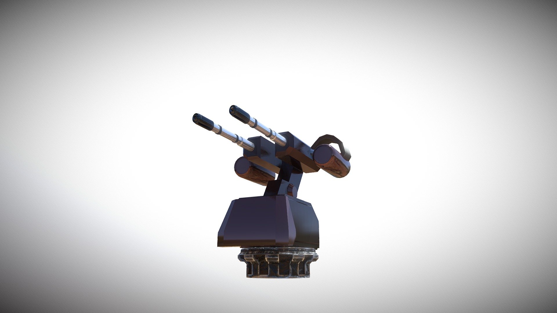 Dark Blood Turret - 3D model by Glyus [881fc1d] - Sketchfab