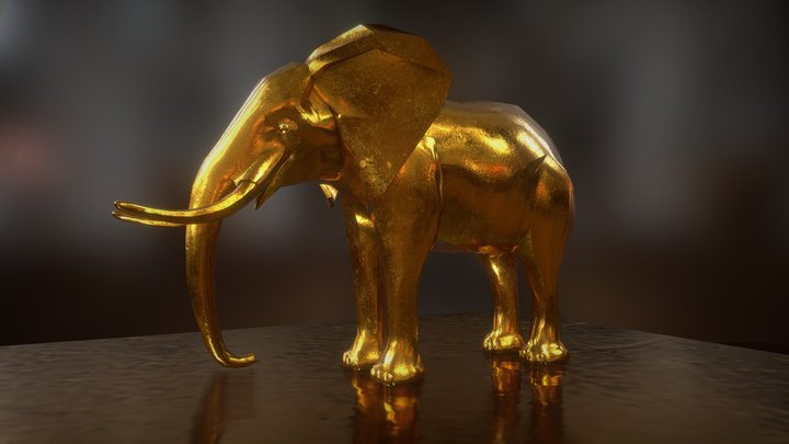Elephant 3D models - Sketchfab