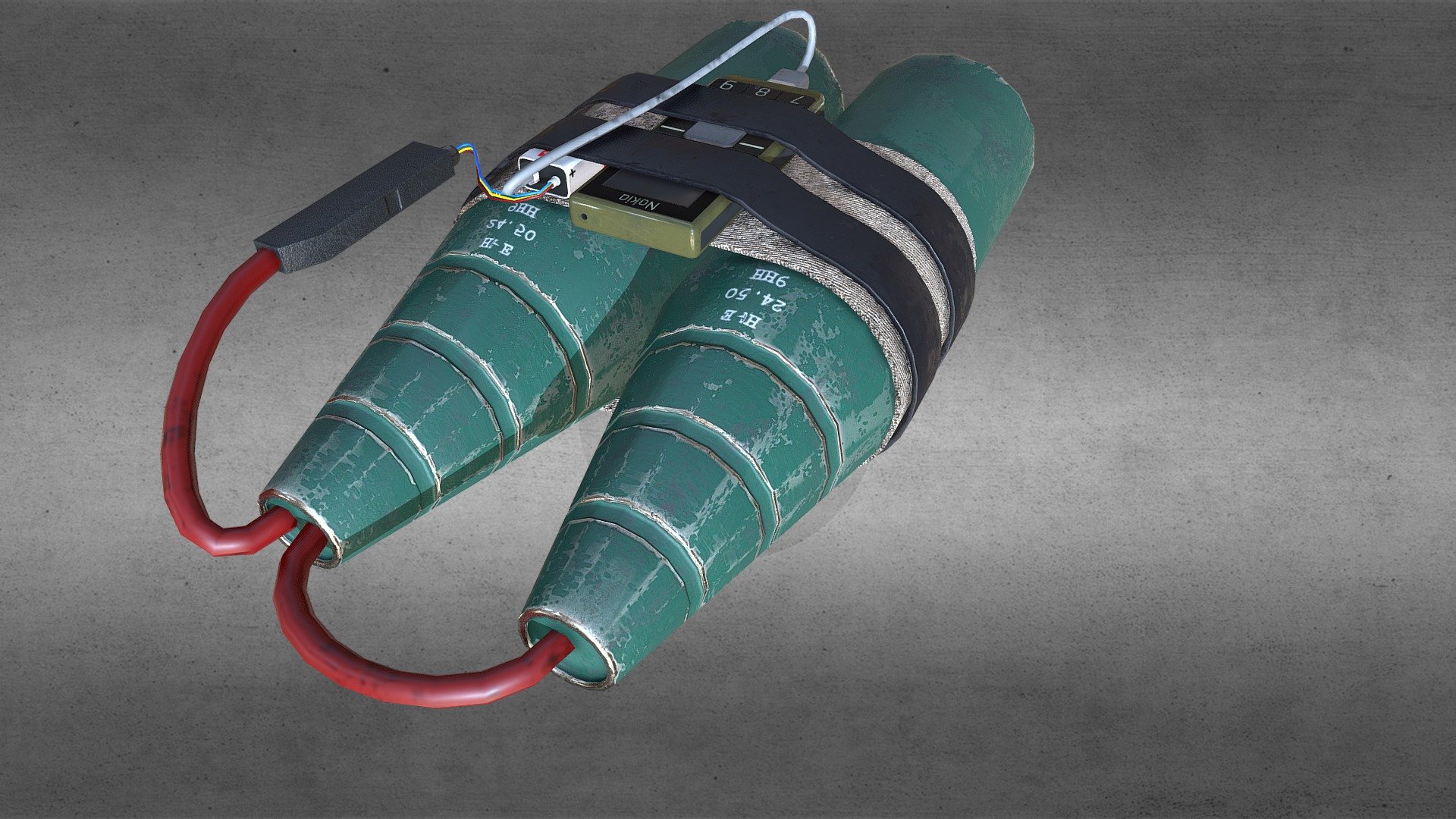 C4Bomb free game ready asset - Download Free 3D model by BadVibes4EVER ...