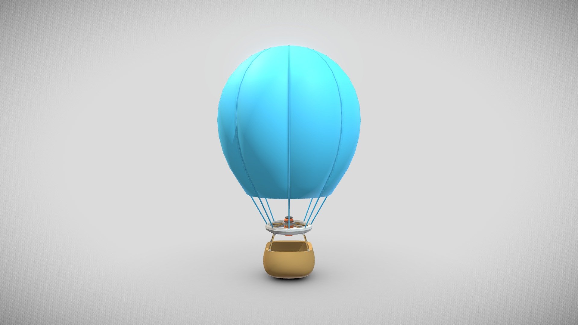 Air Balloon A2 (5632 Polygons) - Buy Royalty Free 3D model by KJ ...