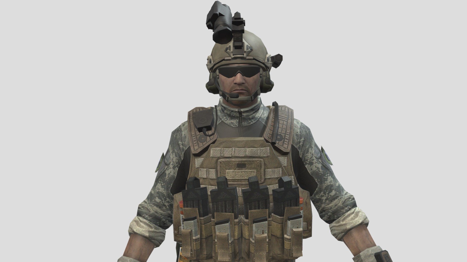 Army Character 1 - Download Free 3D model by Muhamad Mirza Arrafi ...