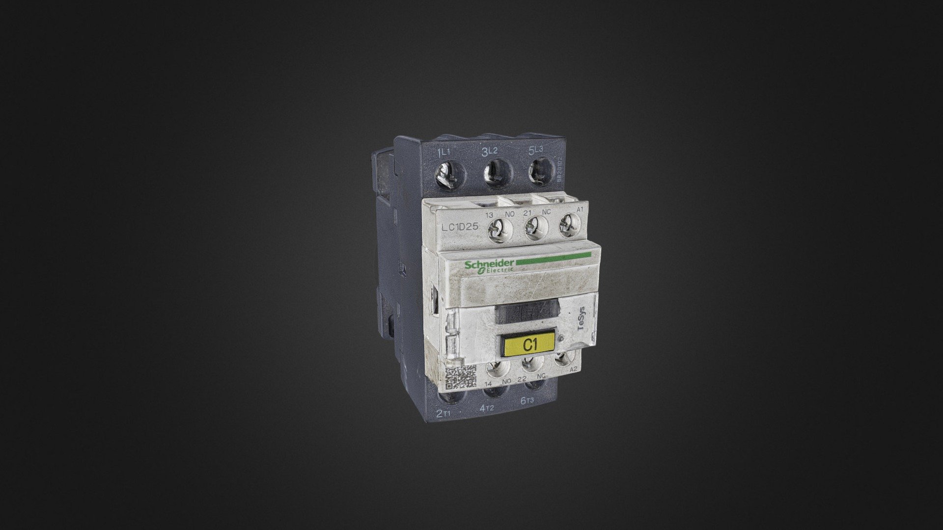 TELEMECANIQUE SHNEIDER LC1D25 CONTACTOR - 3D model by Onyx M3 (@Onyx ...