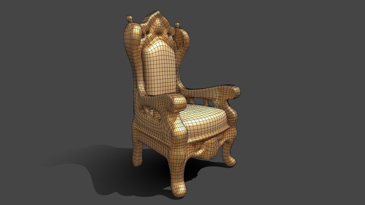 Throne 3D models - Sketchfab