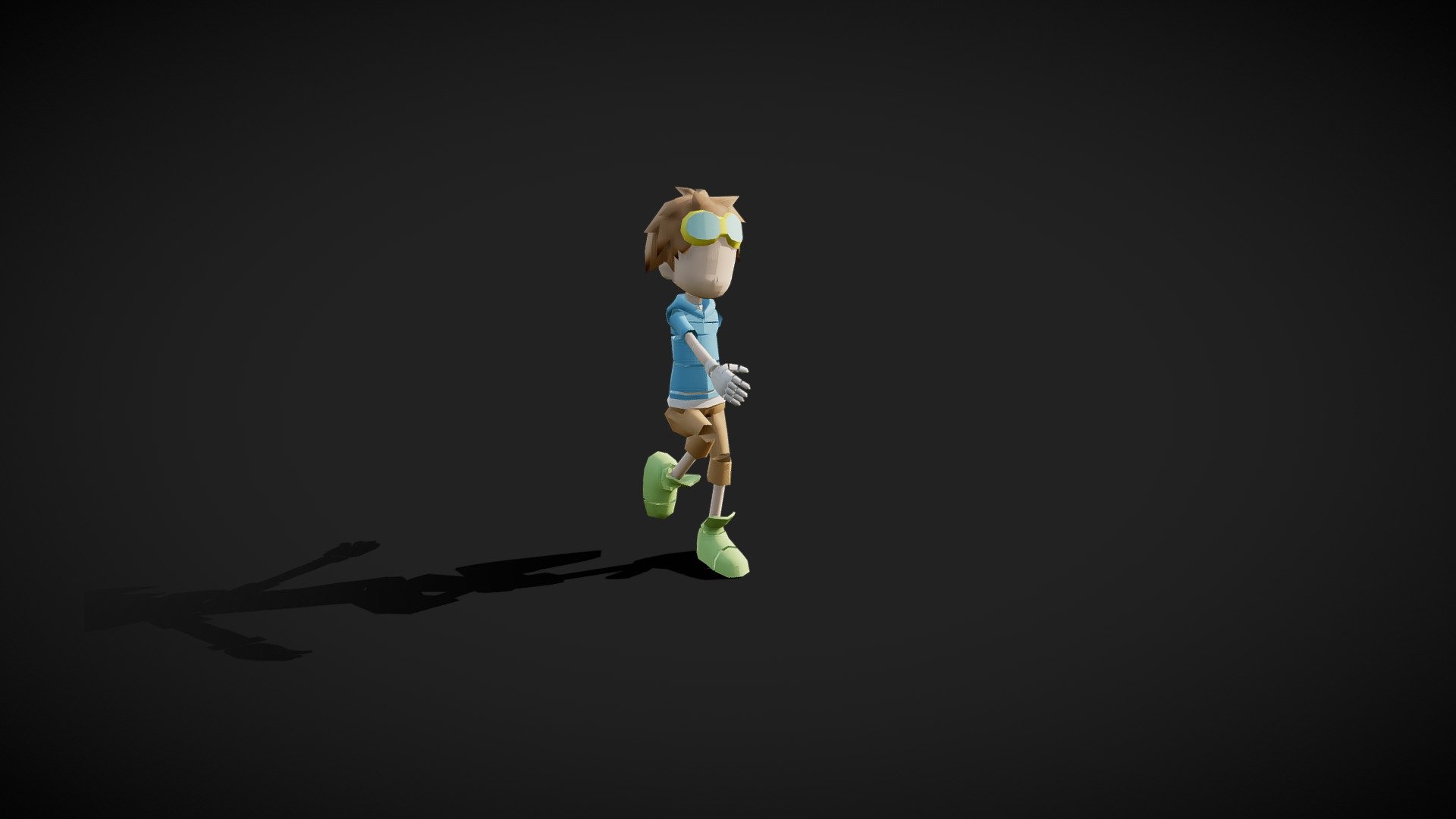 Cheery and Slow Walk Cycle - 3D model by NZP3D (@NatPlatt) [88241f2 ...