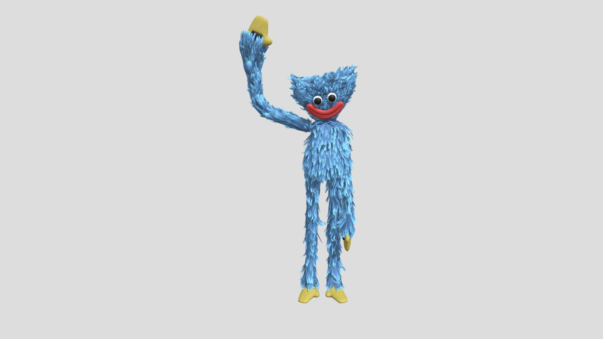Huggy Statue - 3D model by petecartwright [882442f] - Sketchfab