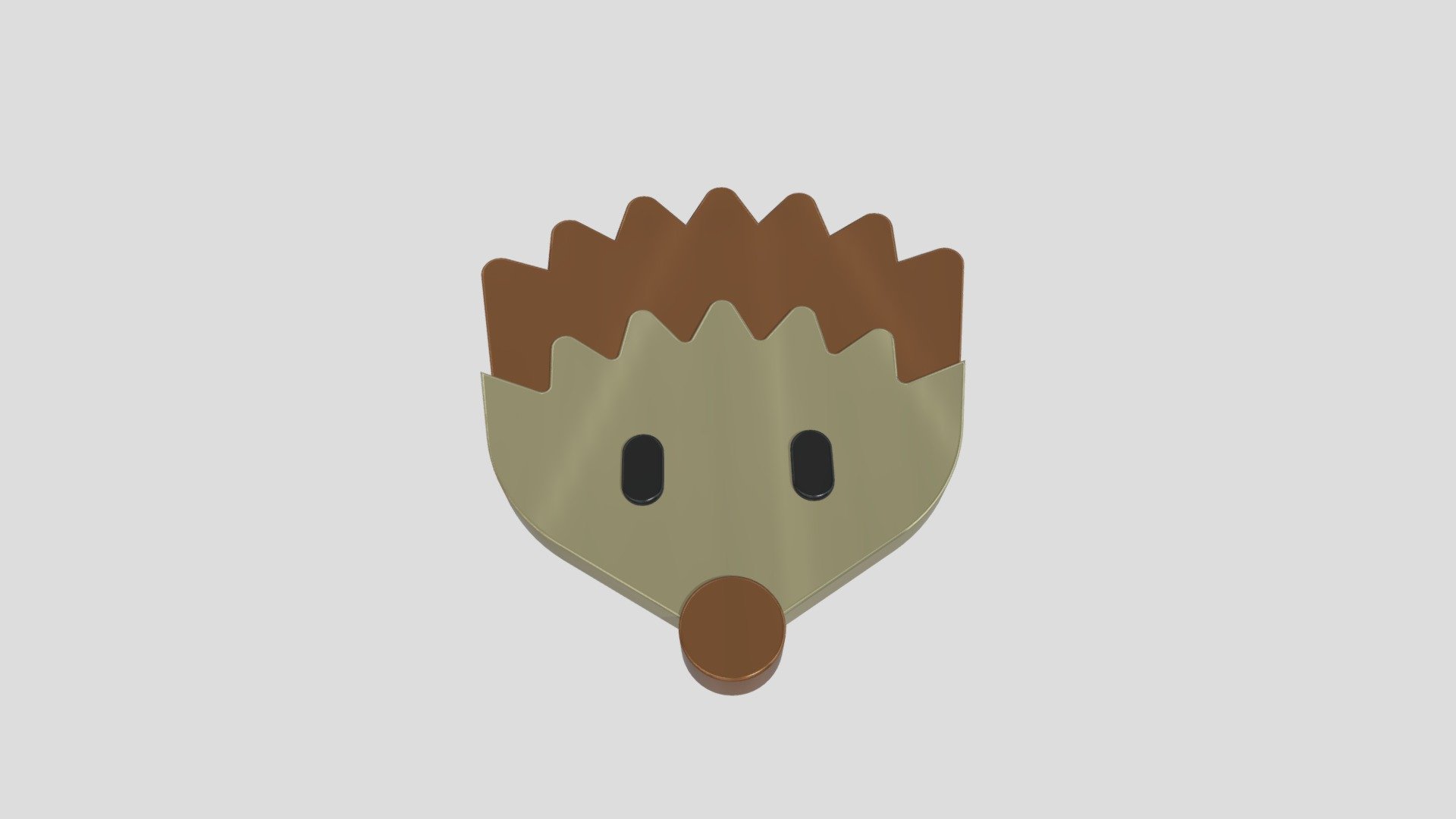 OKHedgehog Logo from SVG - 3D model by Kerry Owston (@okhedgehog ...
