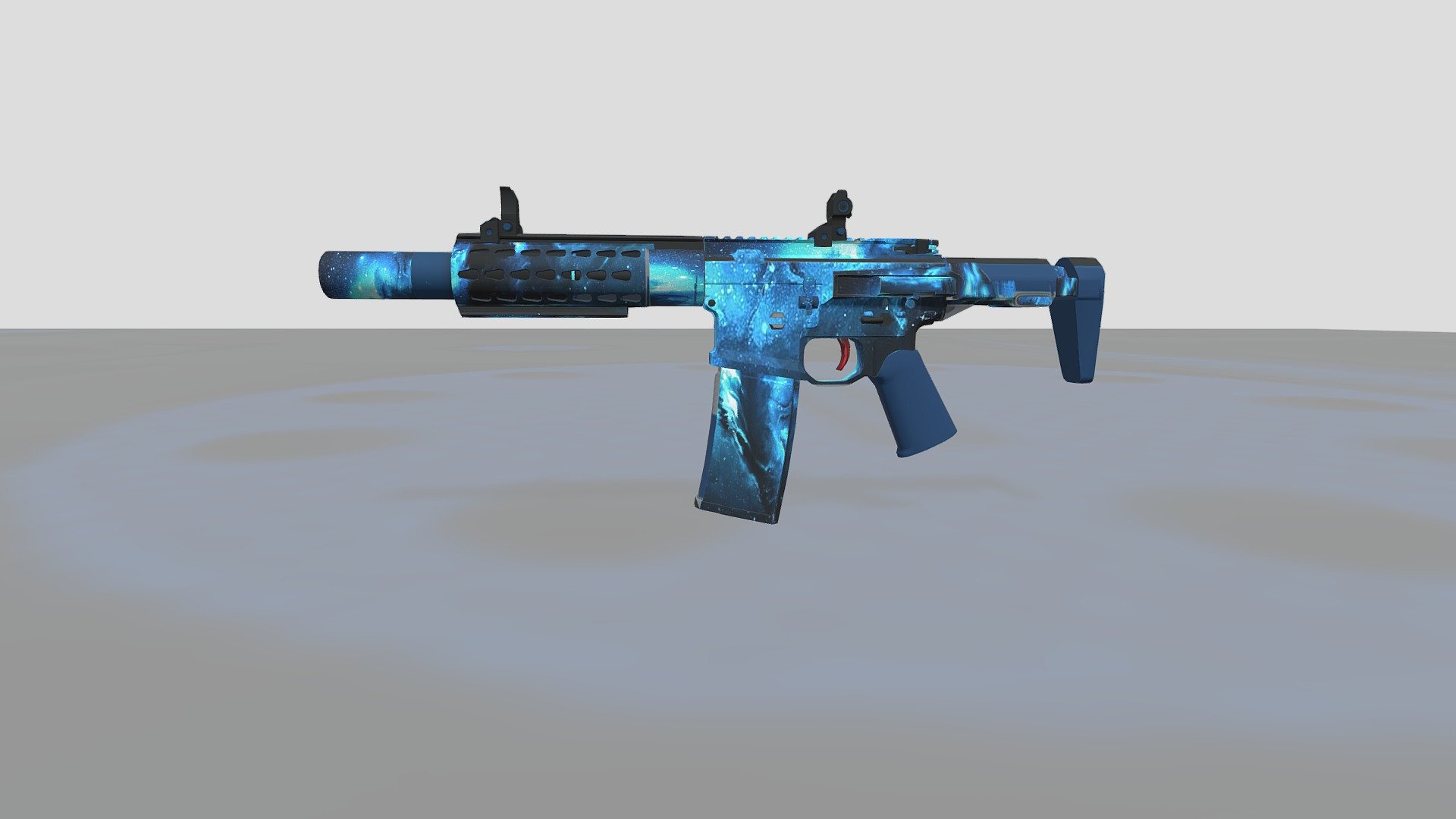 honey badger galaxy skin - 3D model by probygamer685 [88253c7] - Sketchfab
