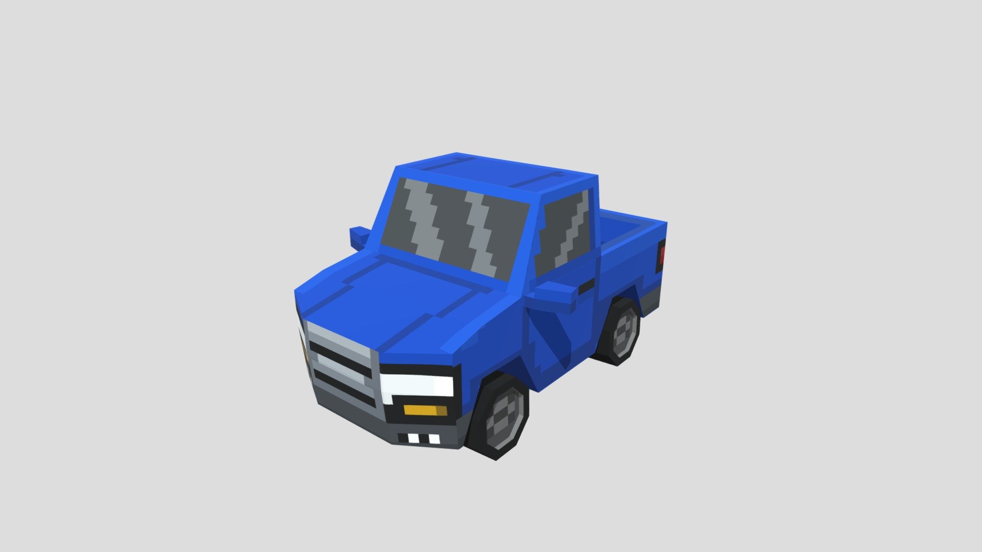 Low Poly Pickup - Download Free 3D model by cestt [8827a4c] - Sketchfab