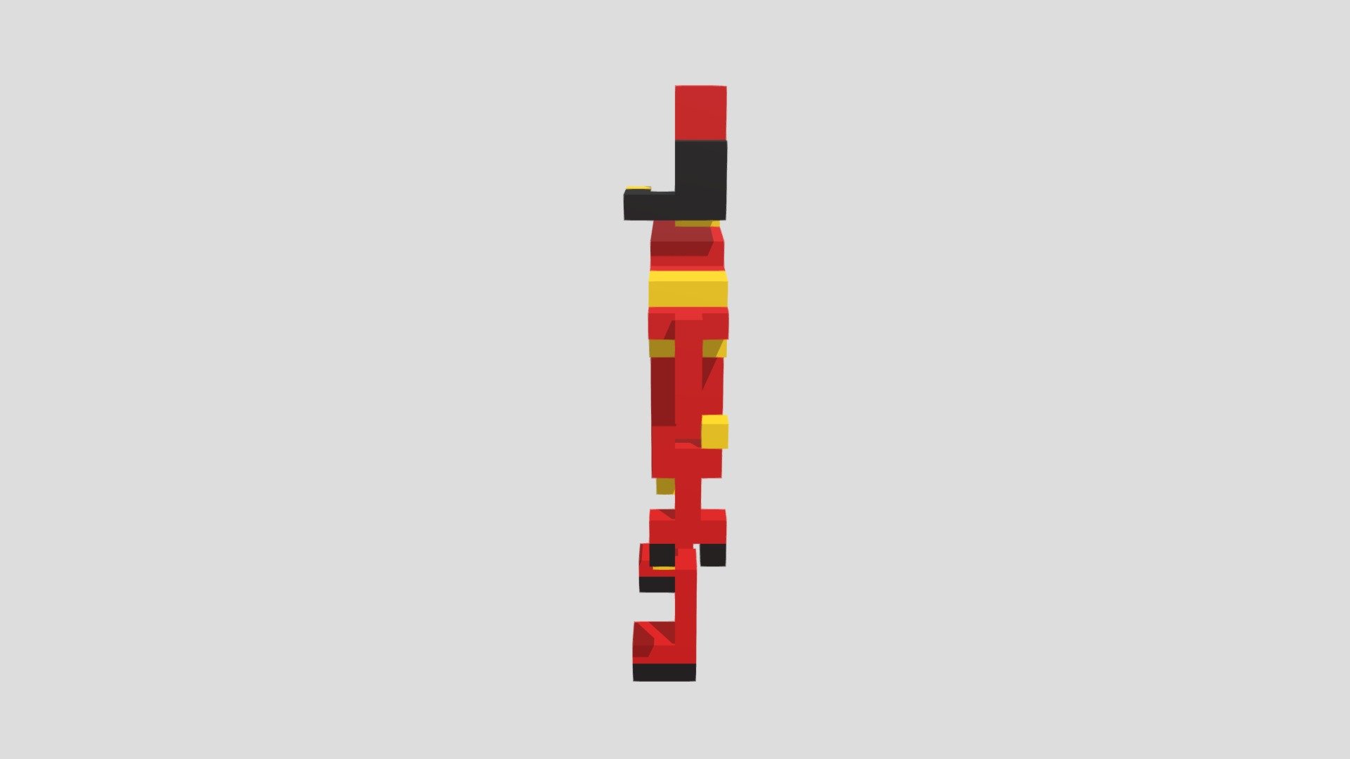 Pixelated Robot - 3D model by Voxel Artist (@gurprateeksingh) [8827c87 ...