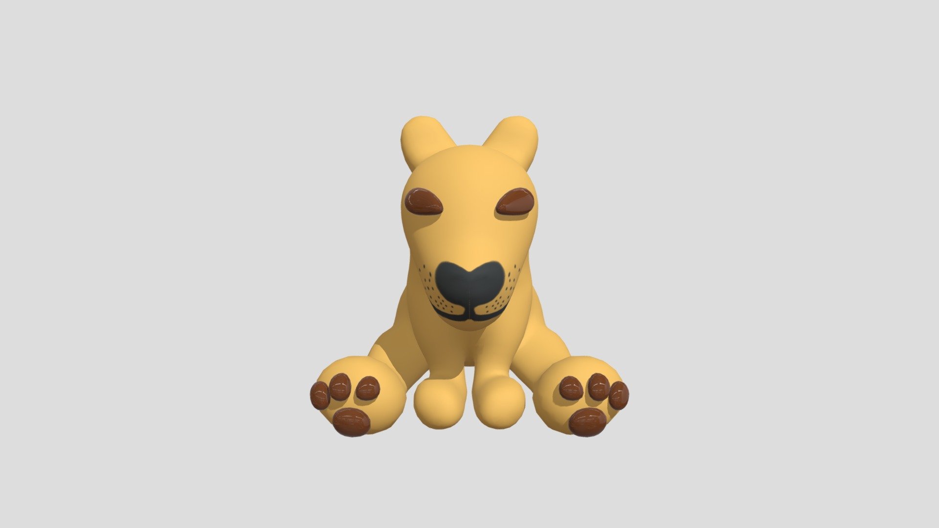 Lion Plush - 3D model by AM (@Animaker1) [8828682] - Sketchfab
