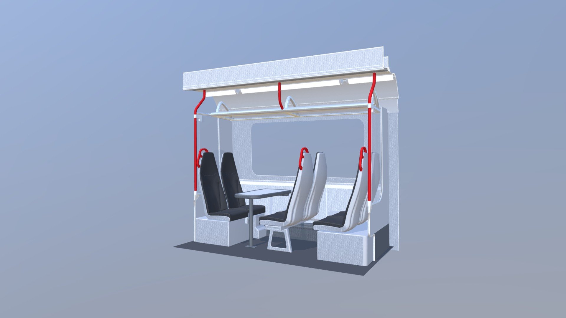 Luggage Rack Section v4 - 3D model by creactive-transport [8829096 ...